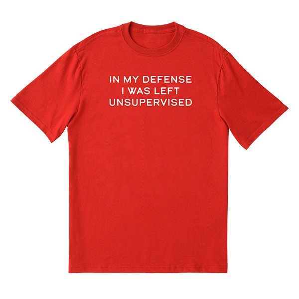 In My Defence T-Shirt – Mr Sarcastic